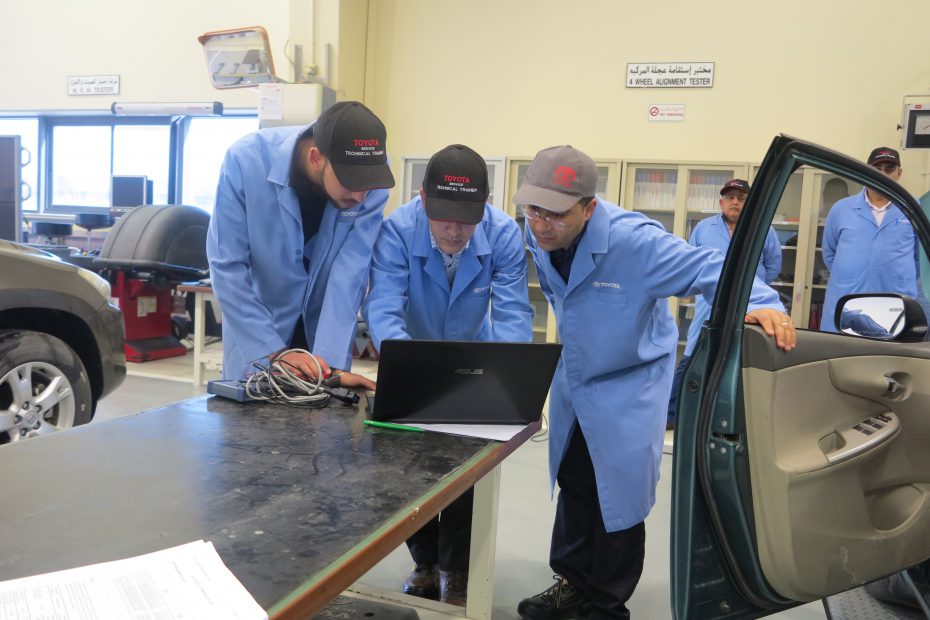Technical Course conduct in your OWN COUNTRY – Toyota Training Center